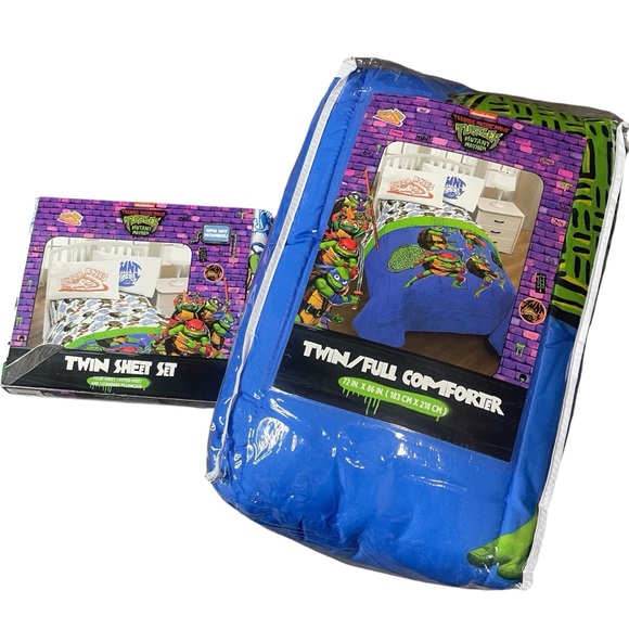 Nickelodeon | Bedding | Teenage Mutant Ninja Turtles Mutant Mayhem New ...
